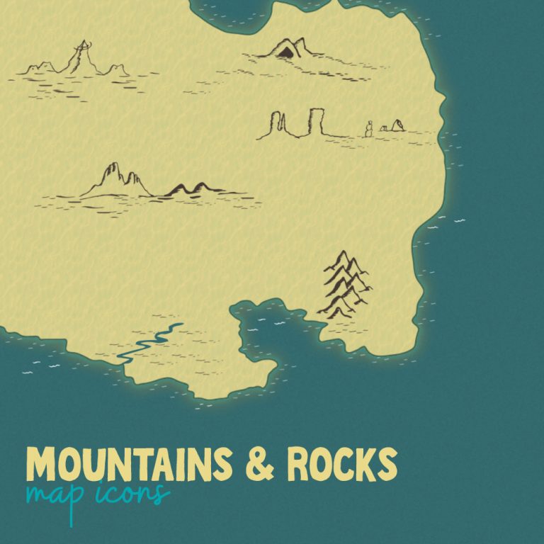 Wonderdraft assets - professional assets for making maps